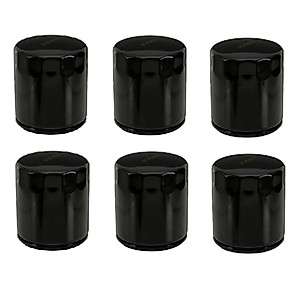 LEFITPA 6 Pack Replacement 08597500 Oil Filter for Cub Cadet KH-25-050-25-S KH-52-050-02-S for John Deere AM101207 HE 122-033P TCA10018 for Kohler 25 050 27 25 050 33-S 25 050 34-S 52 050 02 Models