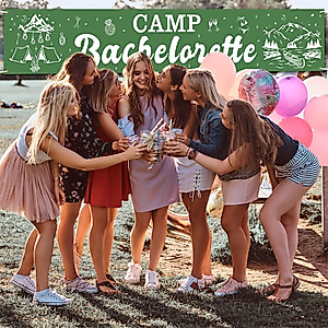 Hippeny Camp Bachelorette Banner, Camping Bachelorette Party Decor, Camp Birthday Party Decoration, Girls Weekend Cabin Bach Banner, Camp Bridal Shower Decor Idea