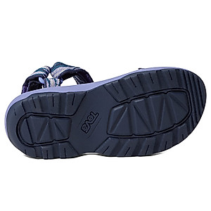 Teva Kids Hurricane XLT 2 Sandal, Waves Pastel Lilac, 5 US Unisex Toddler