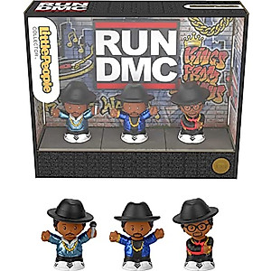 Fisher-Price Little People Collector Run DMC Special Edition Figure Set with 3 Figurines in a Gift Package for Hip Hop Fans [Amazon Exclusive]