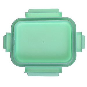 Evolutionize Glass Meal Prep Containers - Food Storage Glass Containers with Snap Lock Lids Meal Prep - Airtight Lunch Containers Portion Control Glass Food Containers - BPA Free Container