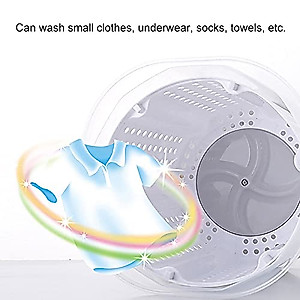 Portable Underwear Washing Machine Manual Washing Machine for Home Dormitory Household