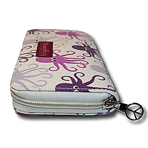 Bungalow360 Zip Around Wallet - Octopus