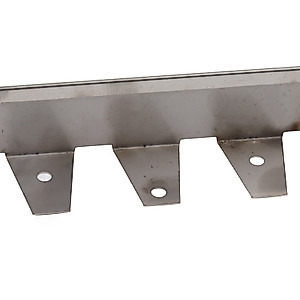 Garden Edging Border, Exquisite Workmanship 10Pcs Beautiful Appearance Stainless Steel Landscape Edging Border for Villa for Flower (50mm*50mm*1.0mm)