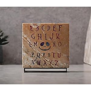 Nightmare Before Christmas Font Alphabet Stencil Template Reusable for Painting on Walls, Wood, Arts and Crafts (283) - 8.5 x 11 Inches