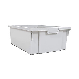 LUXOR MBS-BIN-4L Stackable Storage Bins (4 Large)