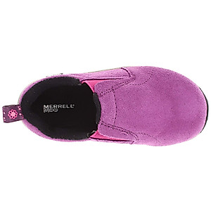 Merrell Jungle Moc Frosty Waterproof Moccasin, Wineberry, 1.5 US Unisex Big Kid