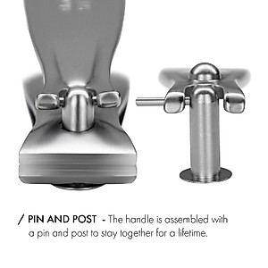 GERMANIKURE Professional Nail Clipper - FINOX Surgical Stainless Steel Manicure and Pedicure Tools in Leather Case- Ethically Made in Solingen Germany - Travel Size Nail Care