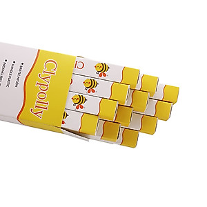 Clypolly Kids Bee Toothbrush, Soft Bristle Individually Wrapped Toothbrushes, Child Sized Brush Head, for Toddlers Girls and Boys 3-12 Years Pack of 12