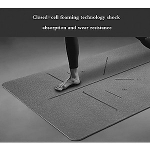 Workout Mat For Home Ergonomic 3D Non Slip Design Widening Thickening Long Multiple Colors To Choose From Yoga Mat For Men Women With Carrying Strap /929