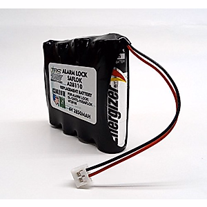 50PCS Replacement SAFLOK A28110 6V Hotel Door Lock Battery Fits 884952, A28110, A28100, DL-12/4, HTL-11/13, Intellis, MT