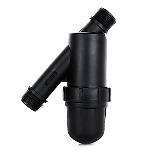 Hand Barrel Pump Filter, Drip Irrigation Filter, Water Pump Filter Strainer, 3/4" Stainless Steel Mesh Y Style Screen Irrigation Filter Hose Thread Watering