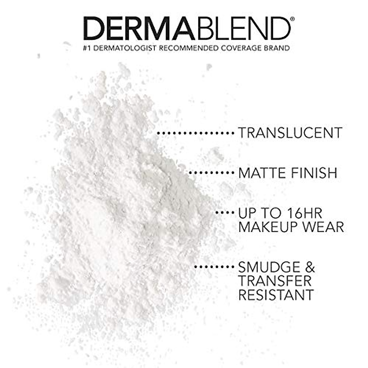 Dermablend Loose Setting Powder Makeup Gift Set, Translucent Powder Kit for Face Makeup, Mattifying Finish and Shine Control, Dermatologist Recommended, Original Translucent Gift Set