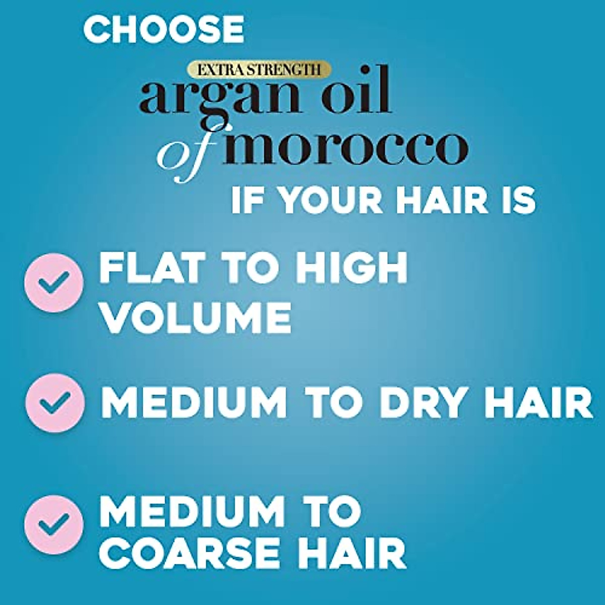 OGX Argan Oil of Morocco Extra Strength Shampoo & Conditioner, 2 Pack