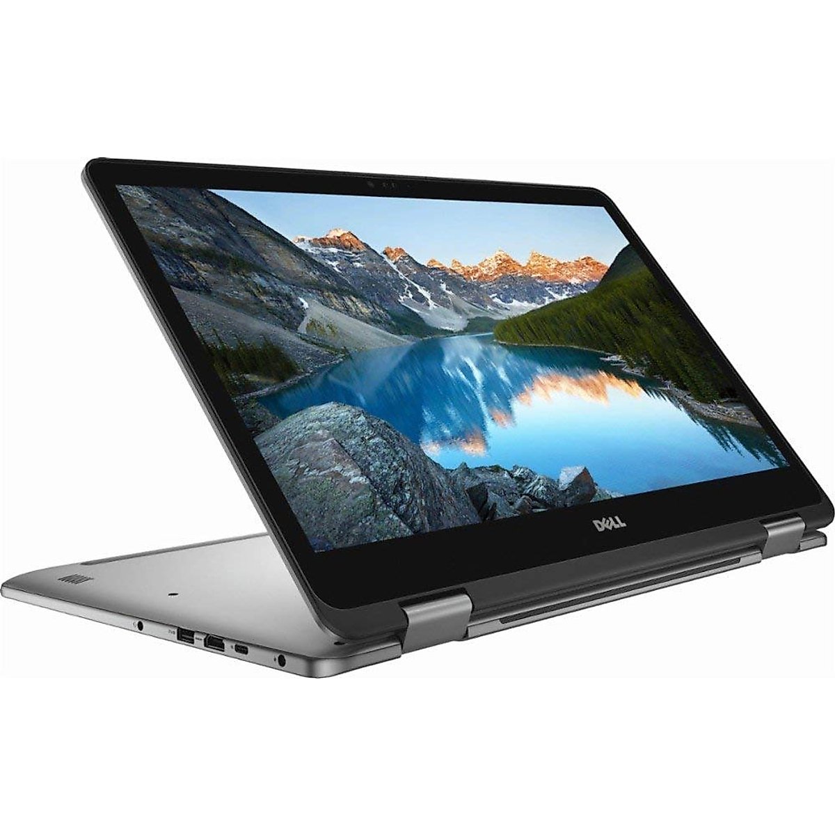 Dell Top Performance Flagship 7000 Series Inspiron 17.3" 2-in-1 FHD IPS Touch-Screen Laptop, Intel 8th Gen i7-8550U, 16GB DDR4, 512GB SSD + 2TB HDD, HDMI, USB-C, Backlit keyboard, NVIDIA MX150, Win 10