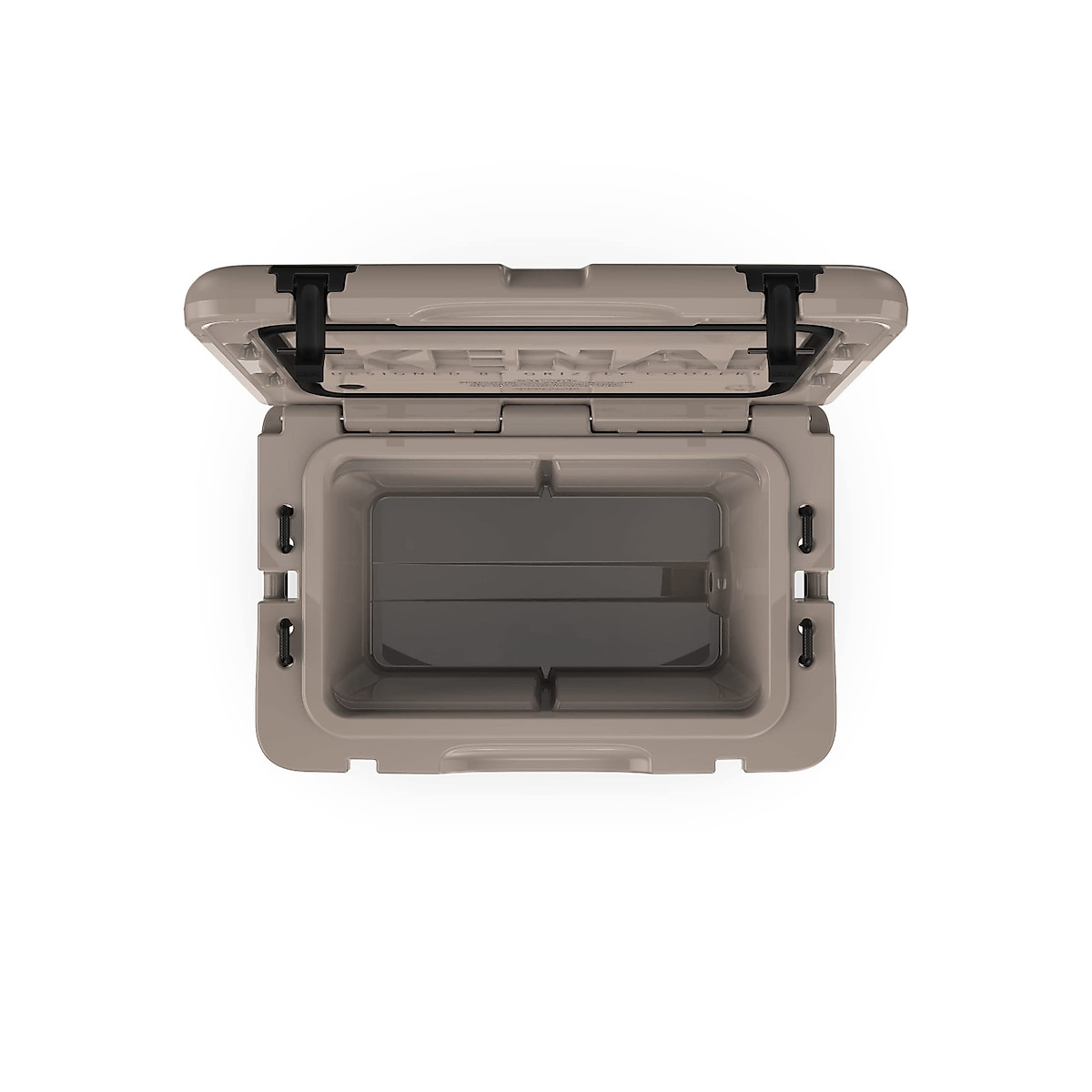 KENAI 25 Cooler | 25 qt Ice Chest Durable Rotomolded Insulated | Made in USA | Warranty for Life | for Beach Boat Camping Fishing Hunting | K25 | Tan