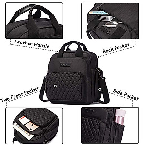 Scorlia Insulated Lunch Bag Thermal Backpack & Leakproof Lunch Tote for Women/Men Work, School, Office, Picnic