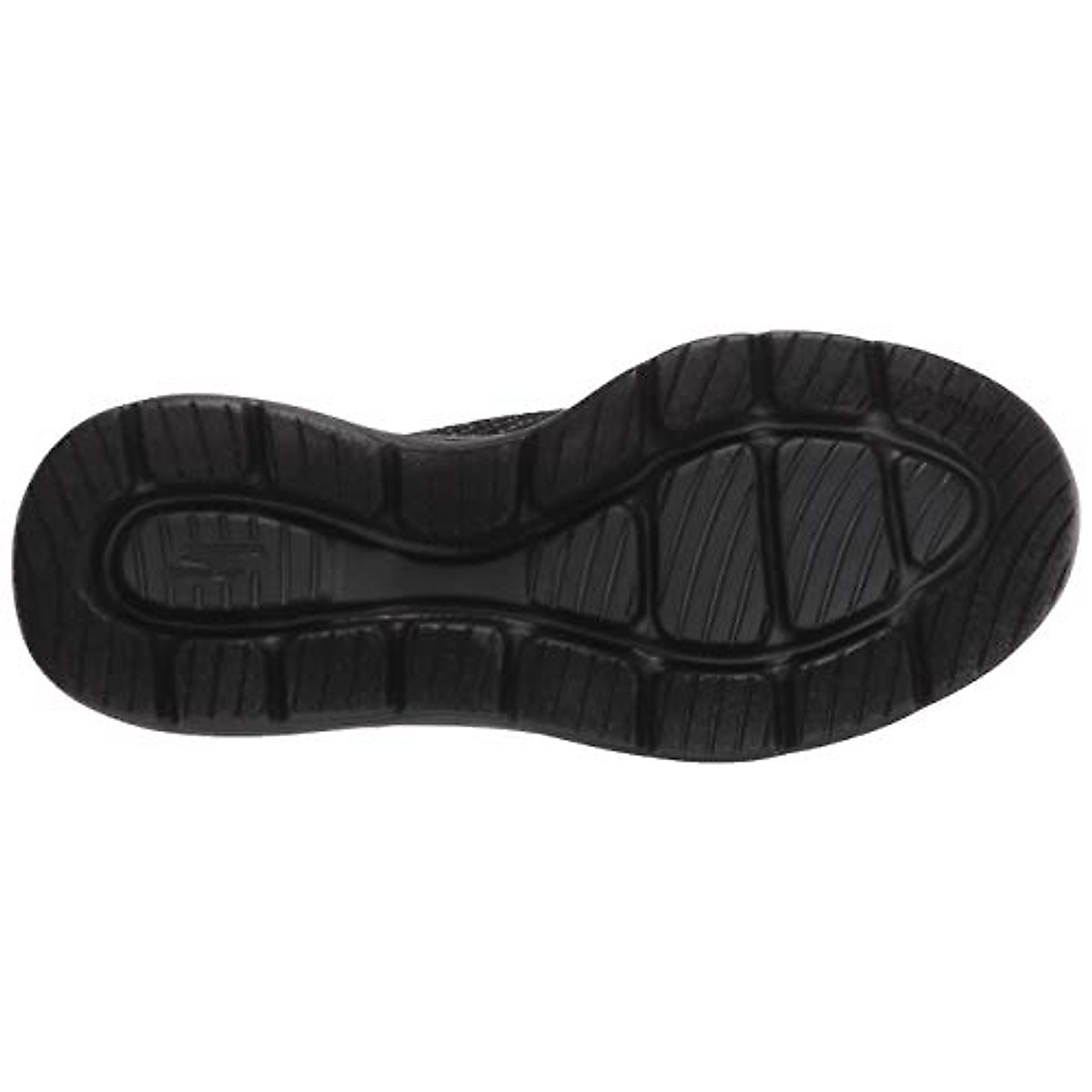 Skechers Women's Walking Sneaker, Black, 5 Wide