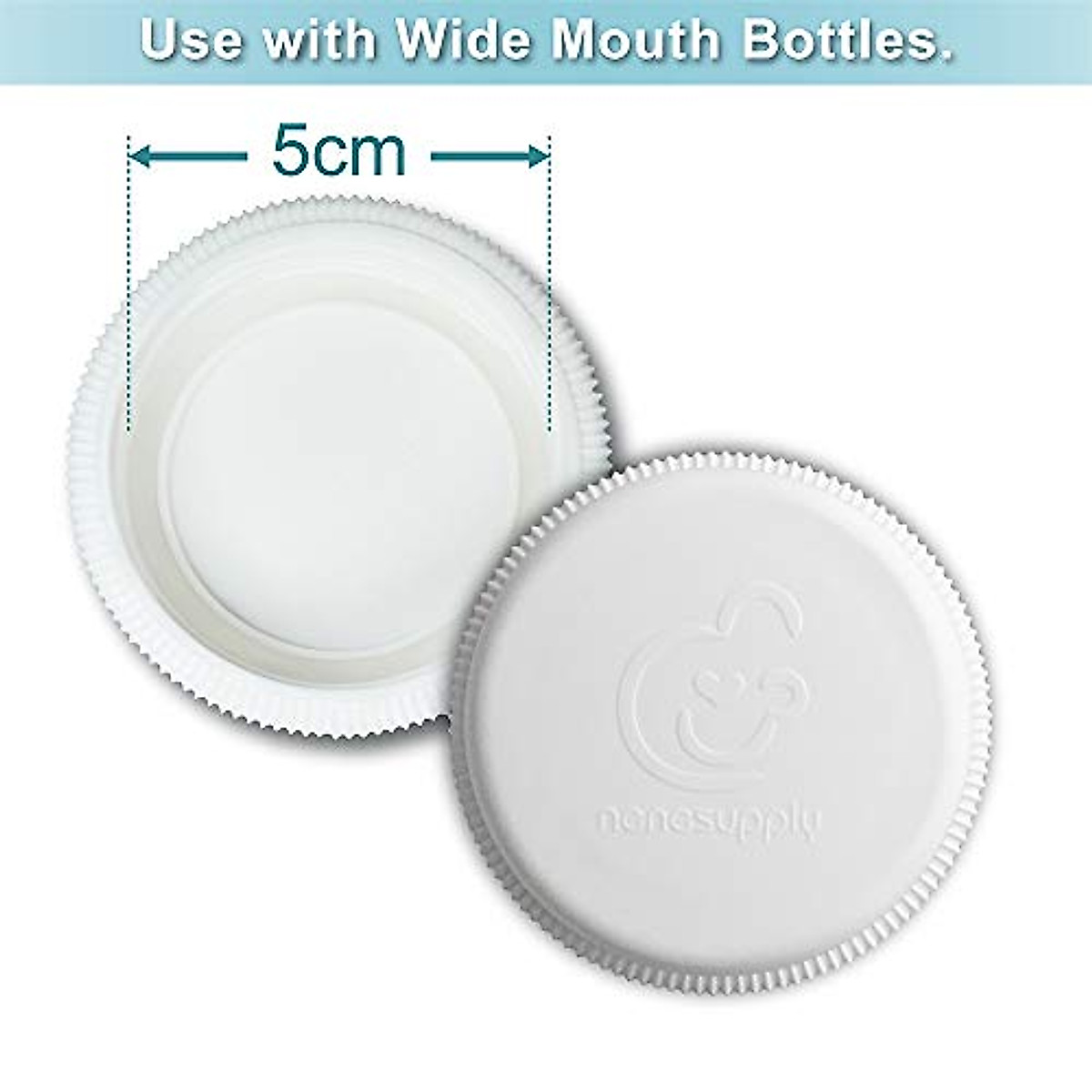 Nenesupply Caps Lids Compatible with Spectra Bottles Avent Bottles and Nenesupply Bottles Replace Spectra Bottle Cap Avent Bottle Cap Wide Neck Bottle Cap Compatible with Spectra Pump Parts Spectra S2