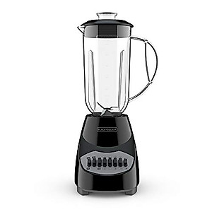 BLACK+DECKER Counter Top Blender, Black, BL2010BPA