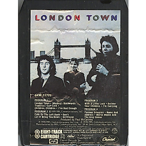 Wings: London Town -34978 8 Track Tape