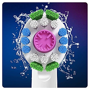 Oral-B Clean Maximiser Electric Toothbrush Heads, 3D White, Whitening Action, Pack of 3, Pack for Letterhole, White