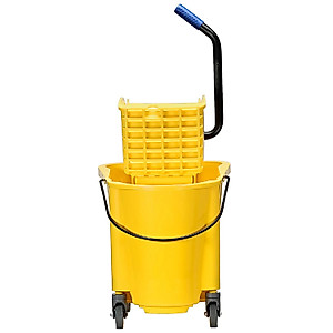 Member's Mark Commercial Mop Bucket with Wringer (36 qt.) (Yellow)
