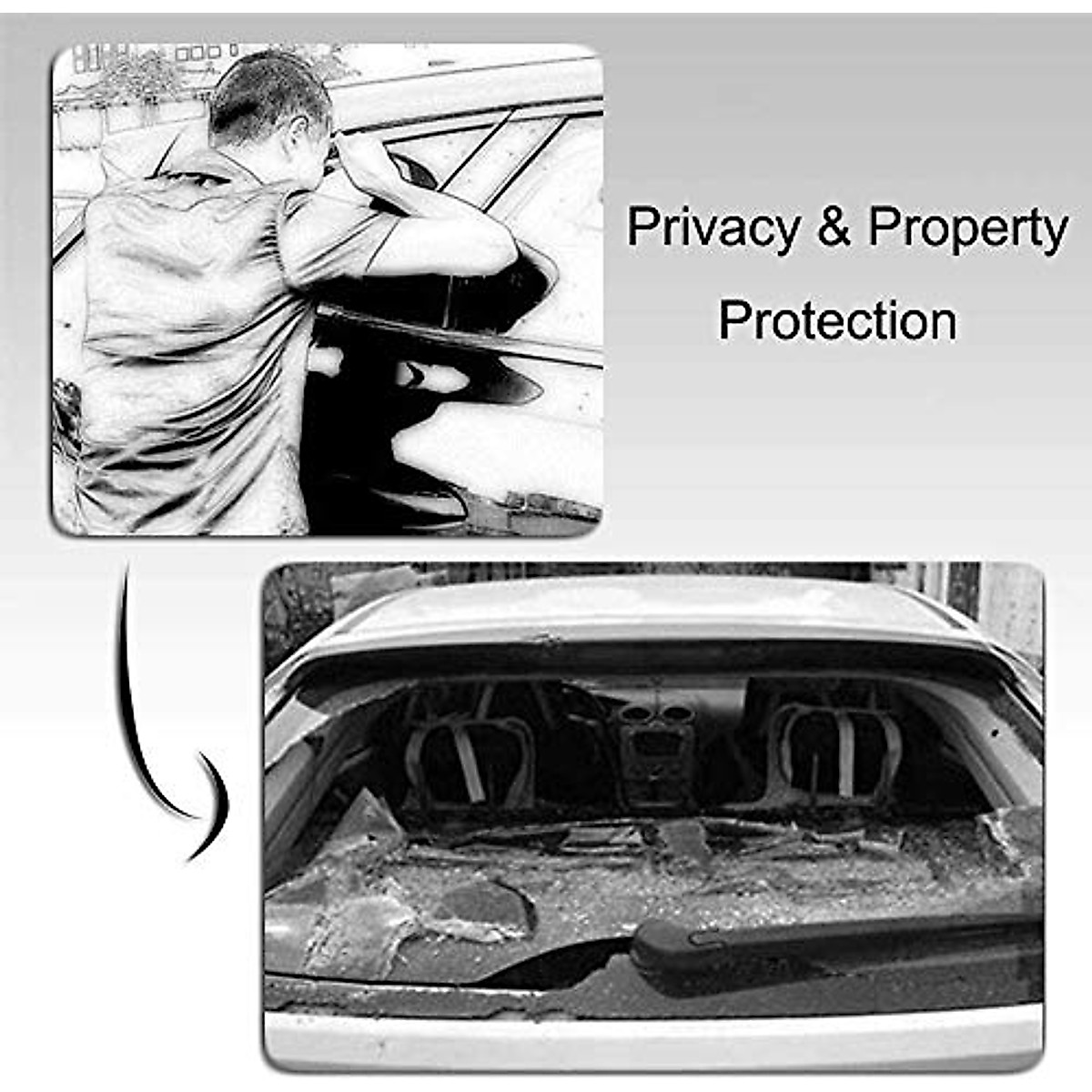 kaungka Cargo Cover Retractable for 2015-2024 Ford Edge Black (There is no Gap Between The Back Seats and The Cover)