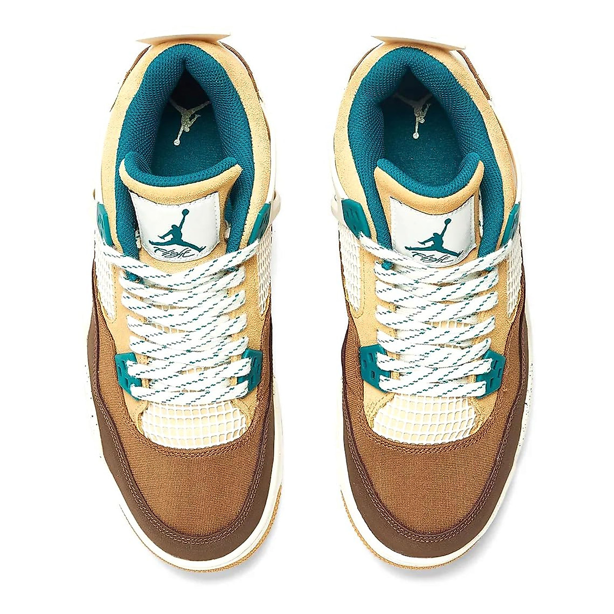 Jordan Little Kid's 4 Retro Cacao Wow/Geode Teal (FB2213 200) - 2.5