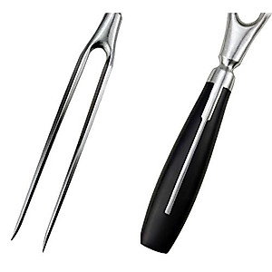 Kakamono Chef pro Stainless Steel Carving Fork Barbecue Fork BBQ Tools Meat Forks 13 Inch