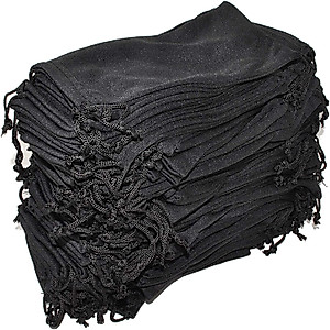 2000 PCS Eyeglasses Microfiber Pouches Cleaning Case Bag Black