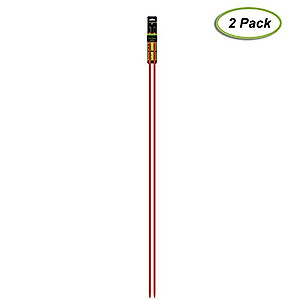 MVP Sport Golf Alignment Rods (MorodZ) Training Aid 2-Pack (Red)