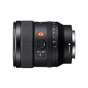 Sony E-Mount FE 24mm F1.4 GM Full Frame Wide-Angle Prime Lens (SEL24F14GM), Black (Renewed)