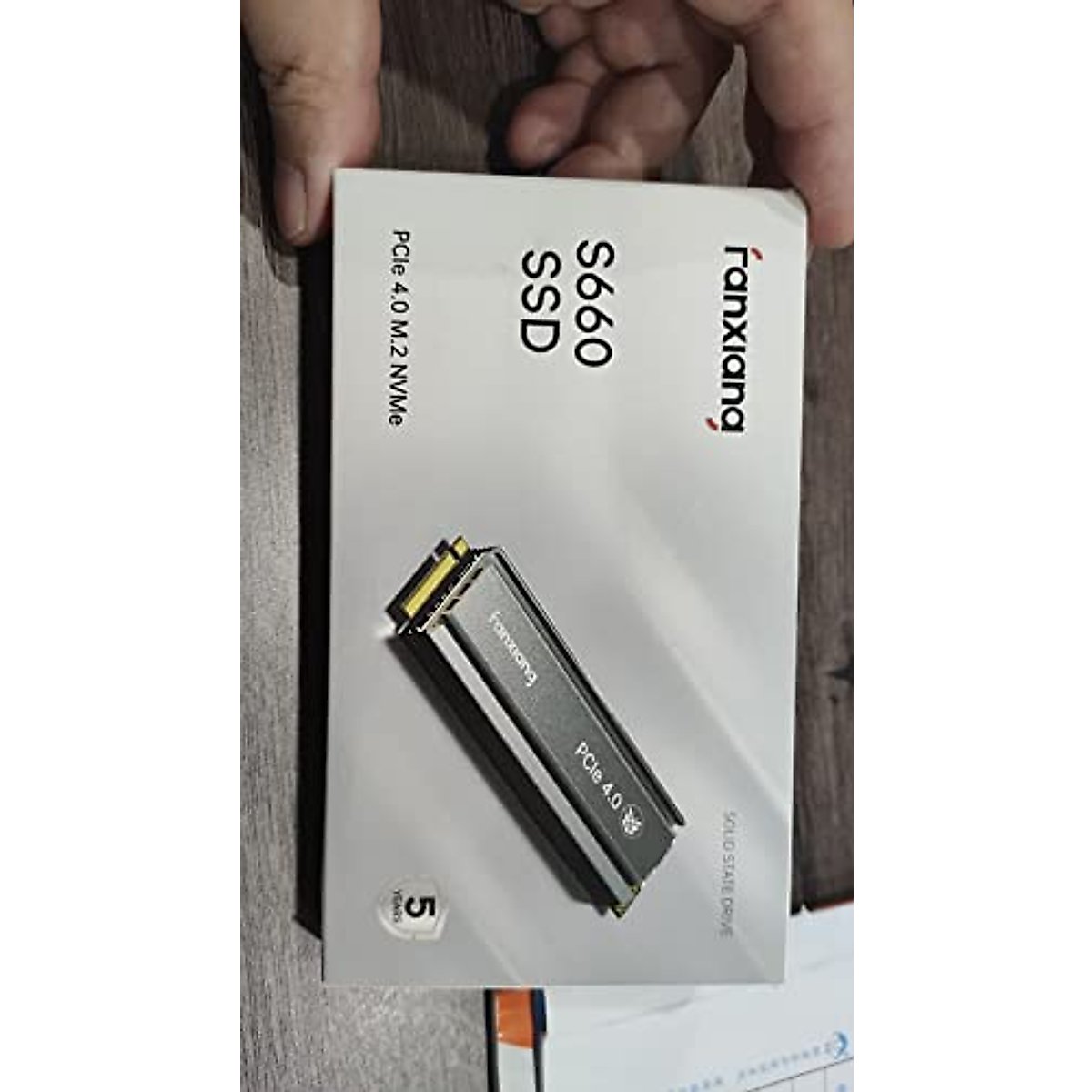 fanxiang S660 2TB PCIe 4.0 NVMe SSD M.2 2280 Internal Solid State Drive - with Heatsink, Up to 4800MB/s, Perfectly Compatible with PS5, Dynamic SLC Cache