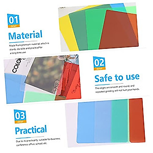 20pcs A4 Writing Pad Desktop Protector Office Notepad Desk Notepad Plastic Paper Pad Anti- Static Writing Mat Writing Pad Plastic Board Office Writing Pad Exam Board