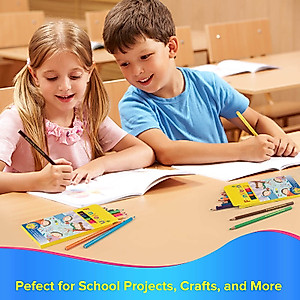 FanVean Colored Pencils,12 Count Presharpened Color Pencil,Classroom Set,School Supplies for Kids