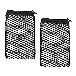 Mesh Bags for Bio Ball Filter Media - Perfect for Aquarium and Pond Filtration - Made in The USA (2 Pack 5 inch x 7 inch)