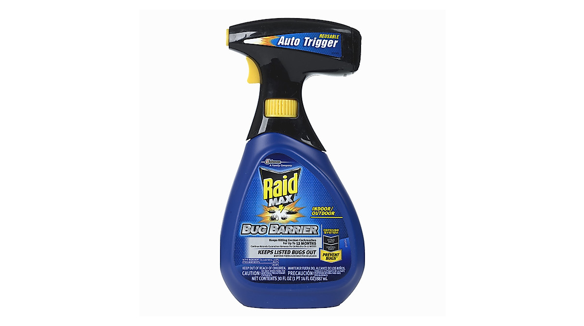 Raid MAX Bug Barrier 30oz Trigger - Long-Lasting Protection