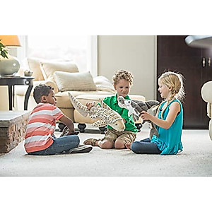 Wild Republic Zebra Shark Plush, Stuffed Animal, Plush Toy, Gifts for Kids, Living Ocean 30 Inches