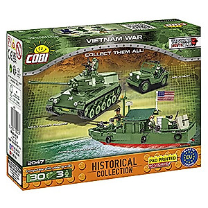 COBI Historical Collection: Vietnam War Figures,Jungle Camouflage