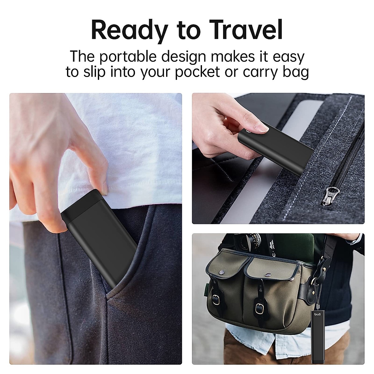 BUDI Pop-up Design 30 Slots Memory Card Case Crush & Shockproof Wallet for 27 Micro SD SDXC SDHC TF Cards and 6 Cards/Micro SDHC/Micro Holder Organizer,Case Storage