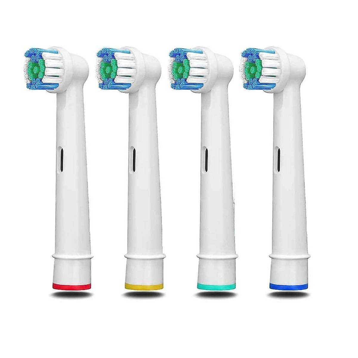Brush Heads Compatible with Oral-B Braun Electric Toothbrush, Replacement Heads for Vitality, Genius, Pro 1000