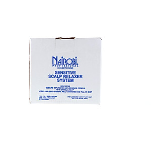 Nairobi Conditioning Sensitive Scalp Hair Relaxer Kit, 4 Count by Nairobi