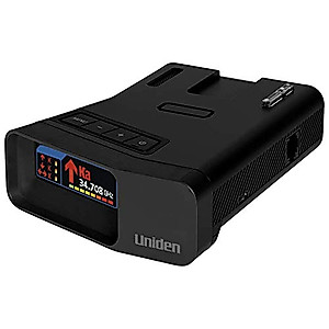 Uniden R7 EXTREME LONG RANGE Laser/Radar Detector, Built-in GPS w/ Real-Time Alerts, Dual-Antennas Front & Rear w/Directional Arrows, Voice Alerts, Red Light Camera and Speed Camera Alerts