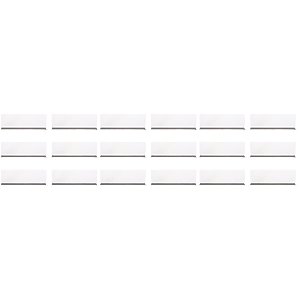 POPETPOP Cabinet Shelf Magnetic Shelf Dividers - L-Shaped Clear Closet Shelf Organizer Goods Separator for Storage and Organization 20cm Tote Purse