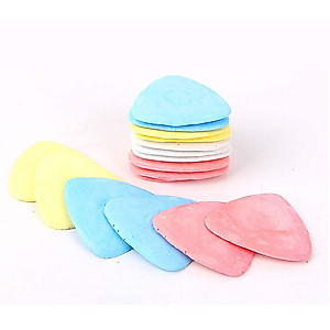 Triangle Tailors Chalk,Sewing Fabric Chalk and Fabric Markers for Quilting,Sewing Supplies Accessories (10Pcs)