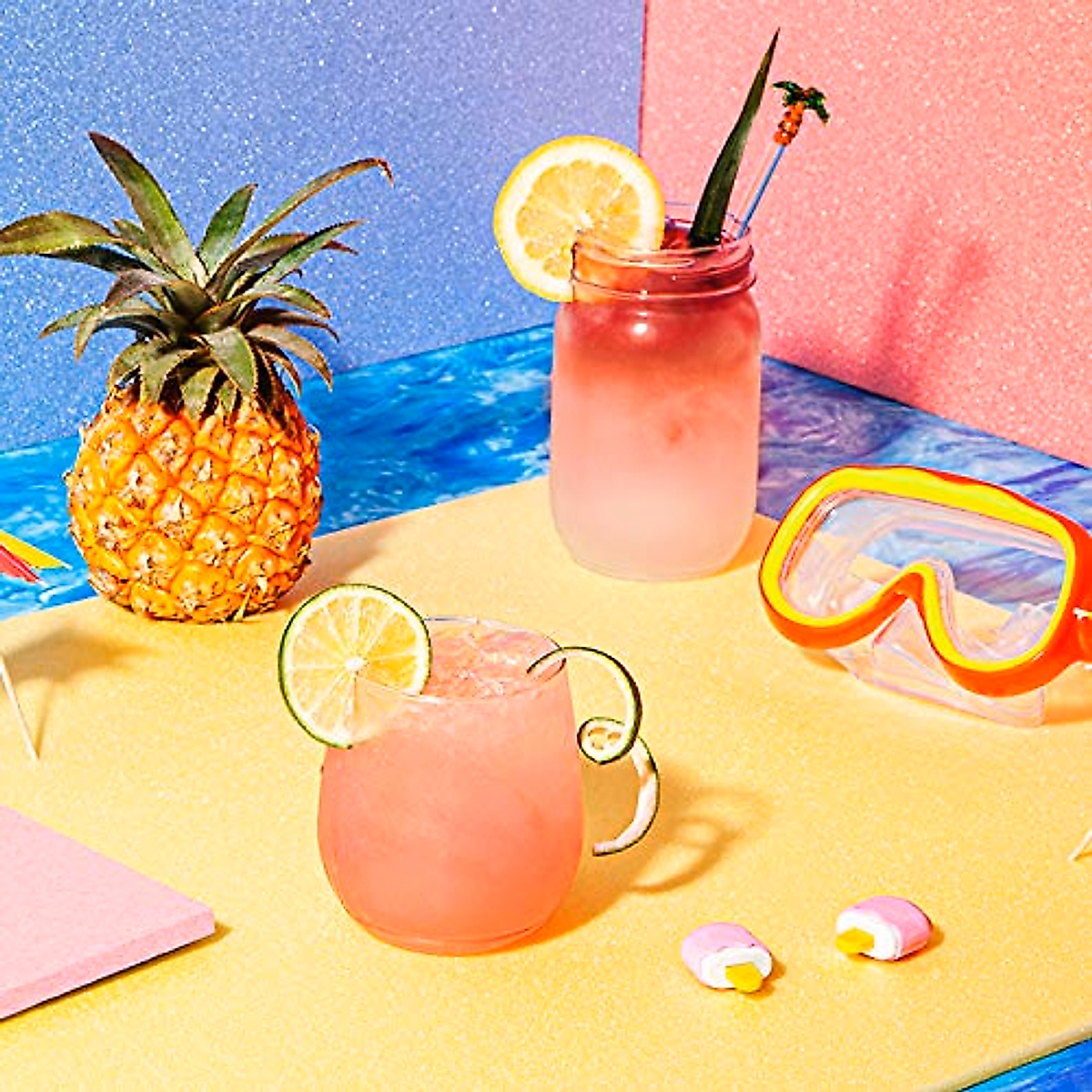 TOSSWARE POP 18oz Vino XL SET OF 48, Premium Quality, Recyclable, Unbreakable & Crystal Clear Plastic Wine Glasses, 48 Count (Pack of 1)