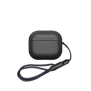 Incase Lanyard Compatible with Apple Airpod Pro 2, Premium Lanyard with Adjustable Clip Secure Airpods with Style (Black 2Pack)