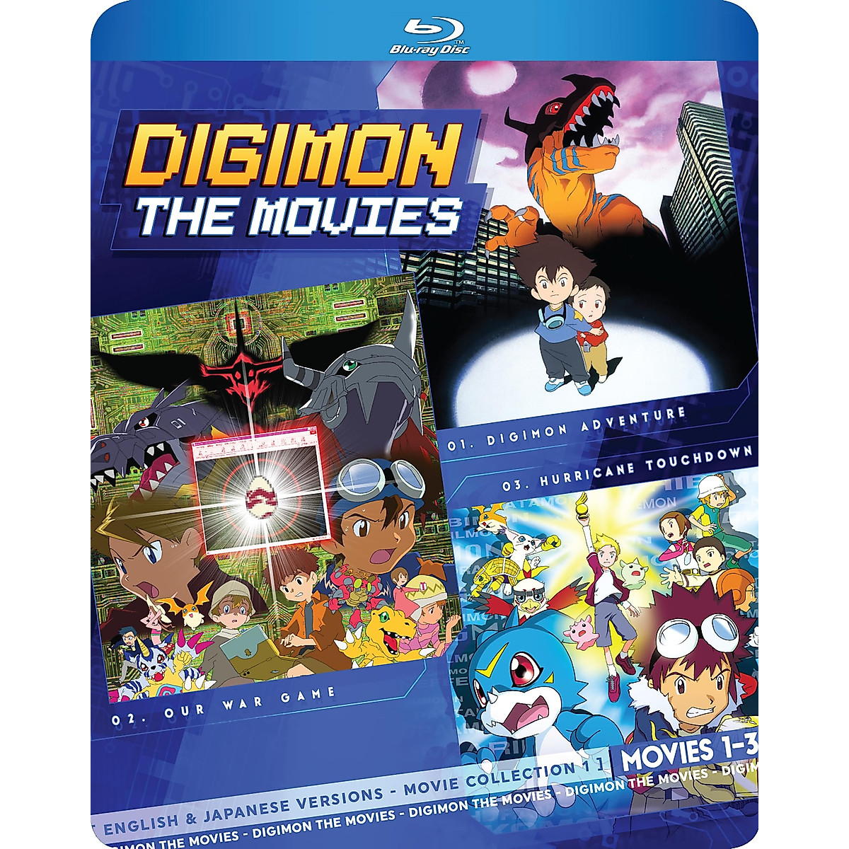 Digimon The Movies 1-3 Collection [Blu-ray]