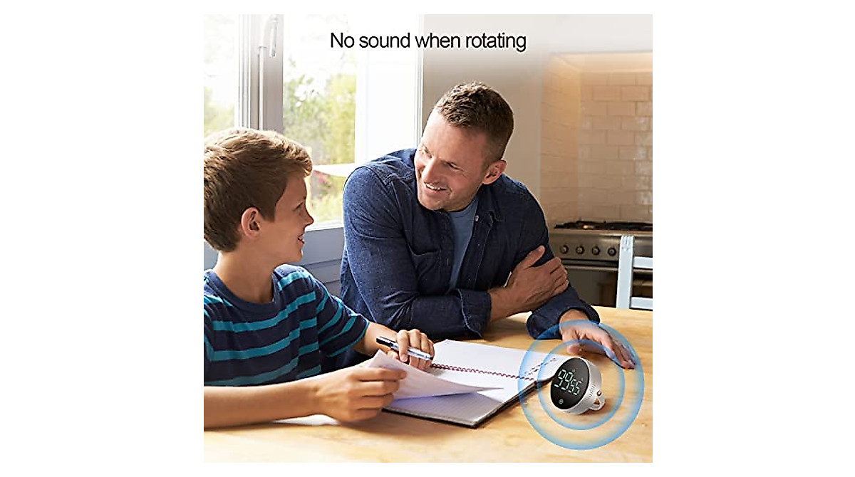 Digital Kitchen Timer with Large LED Display - Easy & Versatile